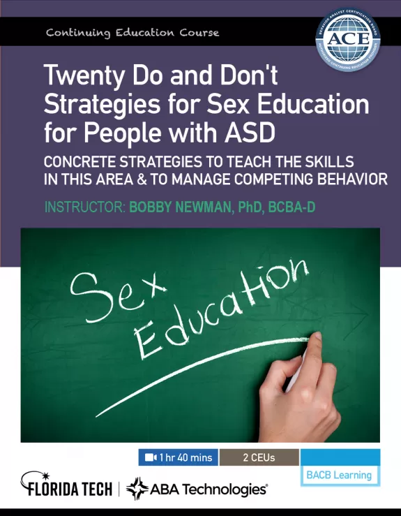 Sexuality And Sexuality Instruction With Learners With Autism Spectrum